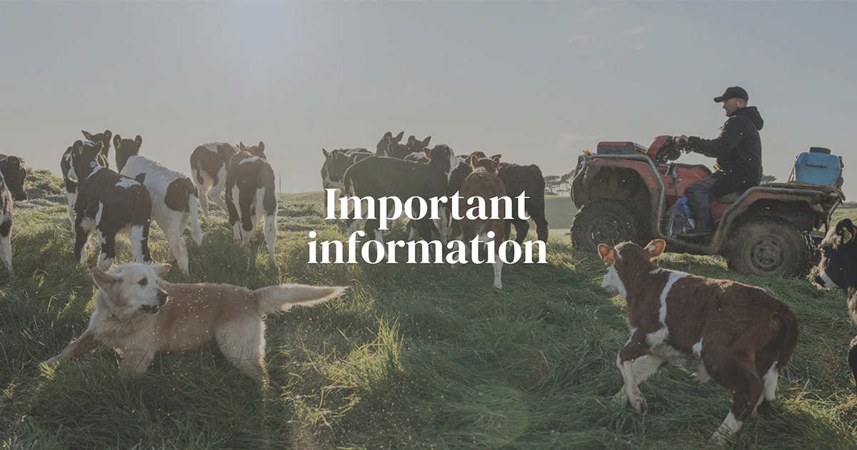 Ag Guard NZ Important Information | Policies & Notices
